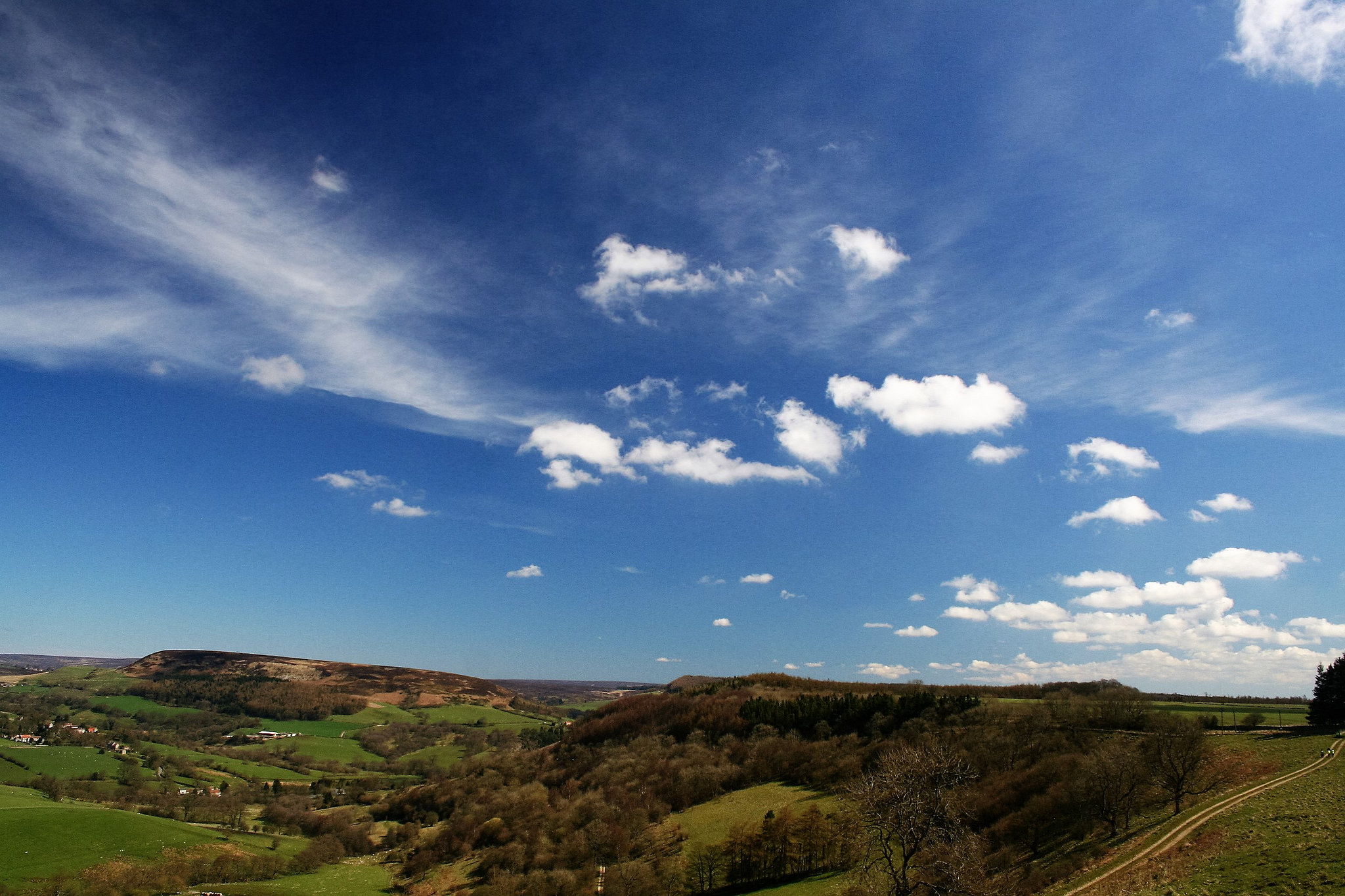 View from Moor Road | Old Low Moor Farm Holiday CottagesOld Low Moor ...